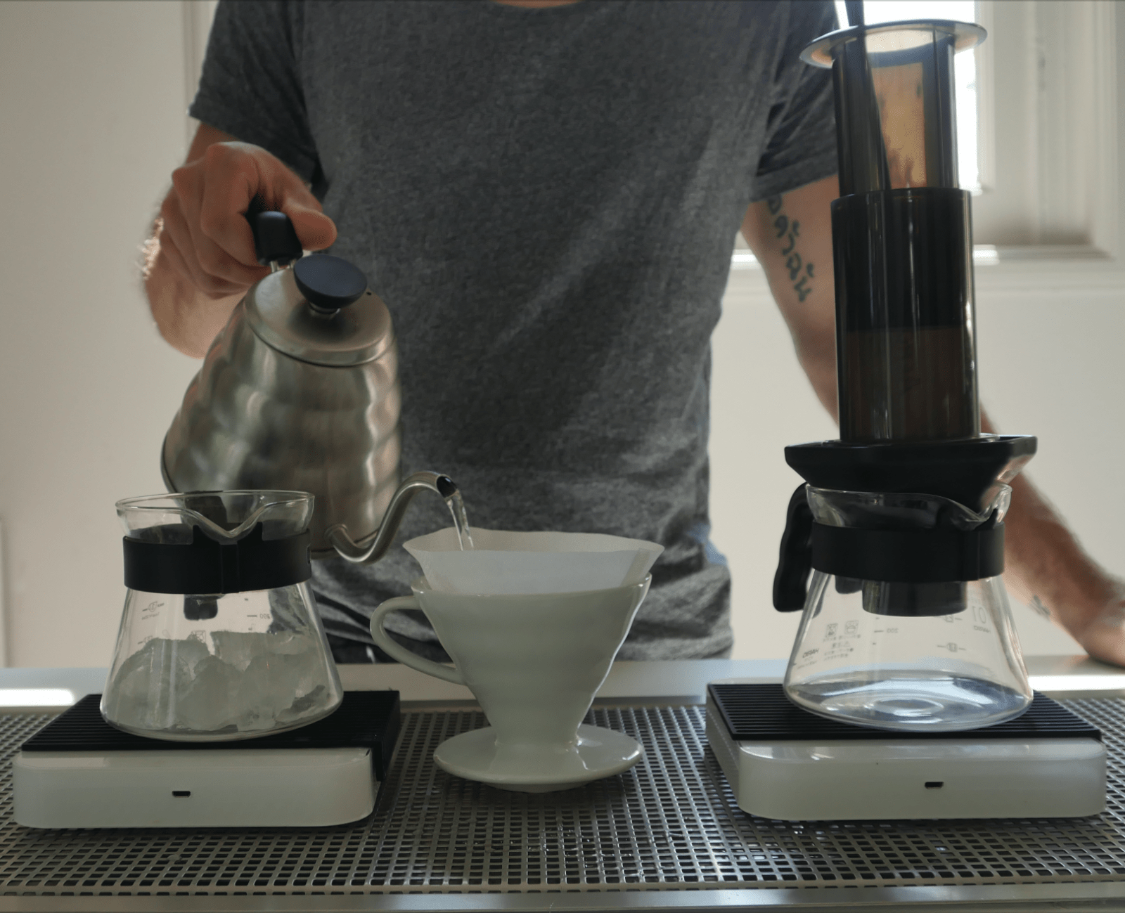 Making great coffee with: V60